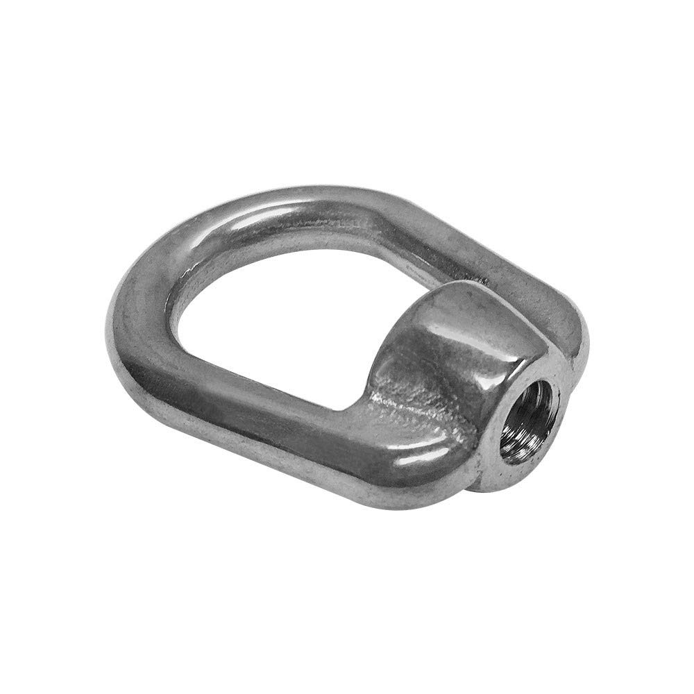 2 Pc Stainless Steel Eye Nut 3/8" UNC Tap SS T304 Thread Boat Marine 1,100 Lbs Cap