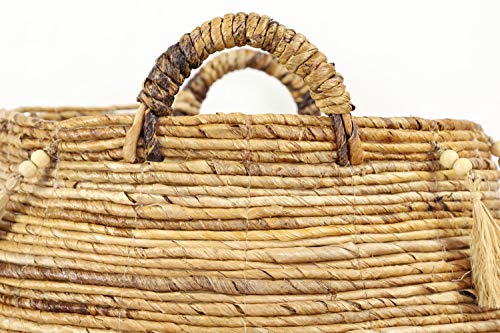 Deco 79 Storage Baskets, Medium, Brown