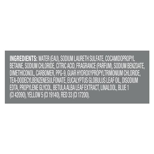 DOVE MEN + CARE Men 2 in 1 Shampoo and Conditioner Eucalyptus + Birch for Healthy-Looking Hair Naturally Derived Plant Based Cleansers 20.4 oz