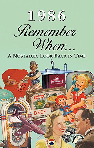1986 REMEMBER WHEN CELEBRATION KardLet: Birthdays, Anniversaries, Reunions, Homecomings, Client & Corporate Gifts