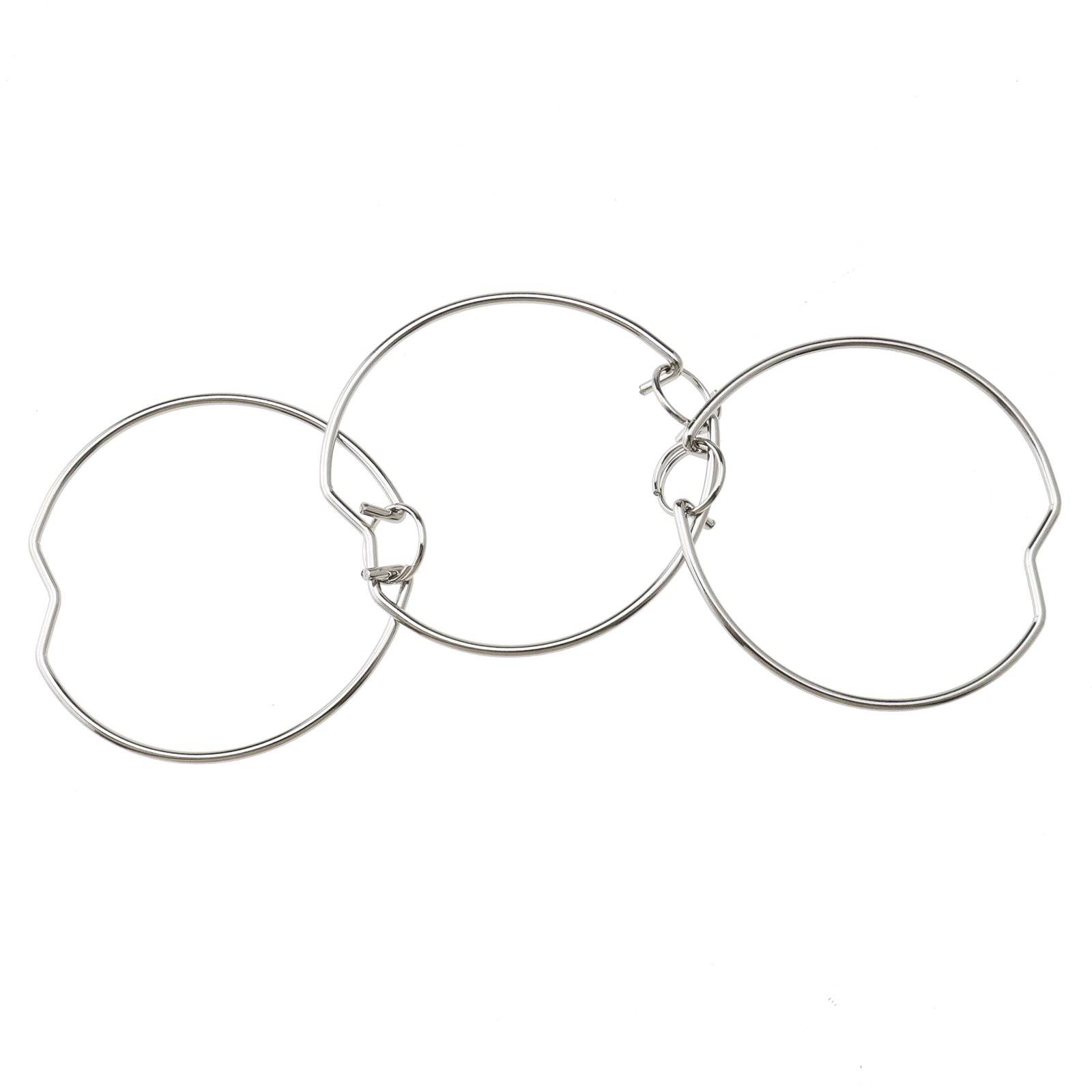 20pcs Lamp Retaining Spring Clip Ring Compatible with 50mm MR16 GU10 Spot Light Downlight