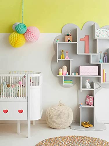 CcHhyyt Soft Rubber Butterfly Shell Heart Shape Knobs for Kids Girls Boys Cabinet Handle pulls Drawer Knobs for Kids Room Cabinets Closets Toy Organizer Box Bookcase 6pcs/Set (Pink Butterfly)
