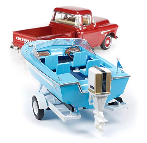 C.P.M. Round2 MPC 883/12 Vintage Hydro-Vee Power Boat Plastic Kit 1:18 Scale 10.5 inches