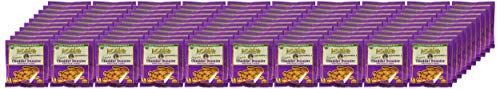 Annie's Organic Baked Snack Crackers, Single Serve, Cheddar Bunnies, 0.75 Oz (Pack of 100)