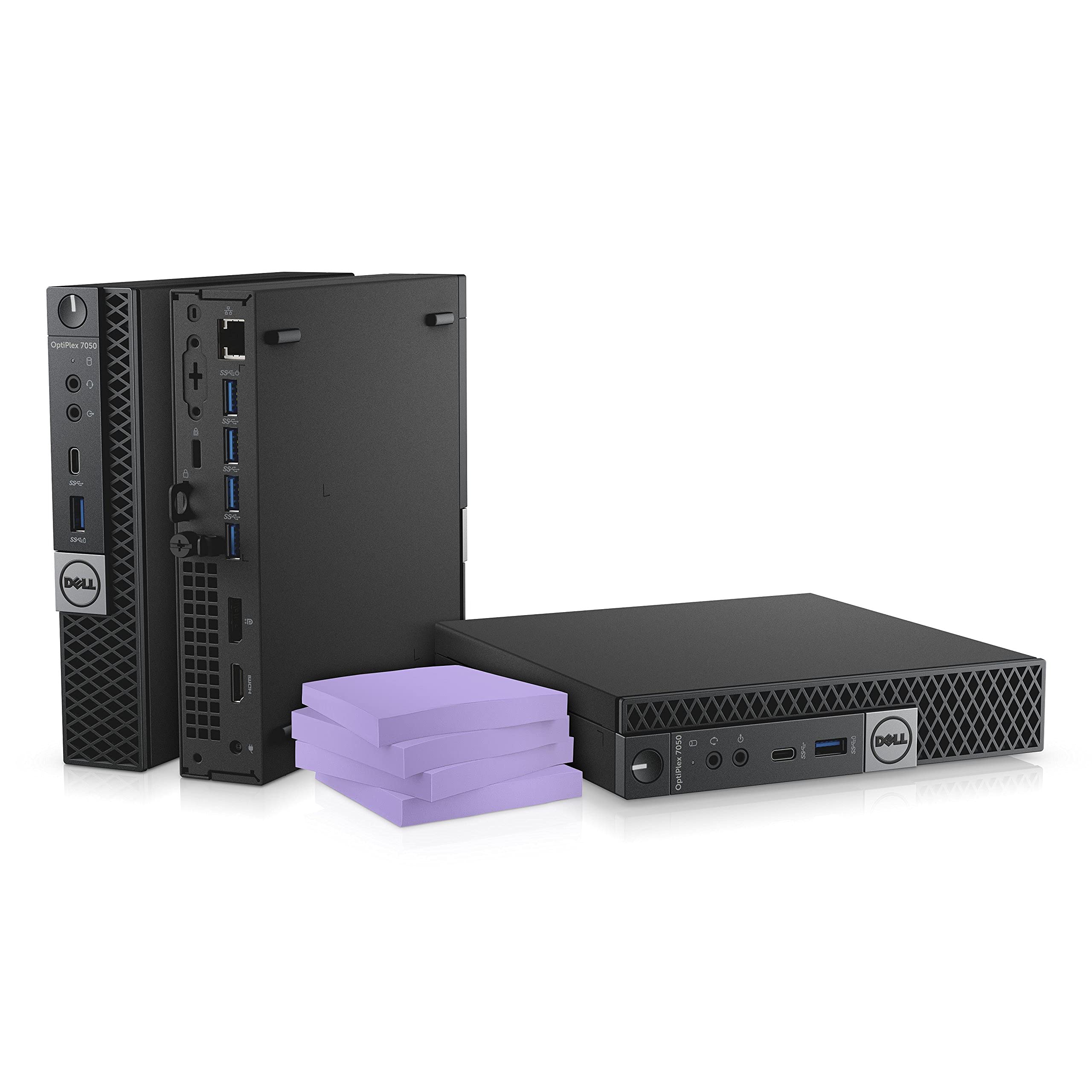 Dell OptiPlex 7070 Micro Desktop Computer - 3.1Ghz Intel Core i5-8600T Six-Core - 256GB SSD - 8GB DDR4 - Win10 Pro (Renewed)