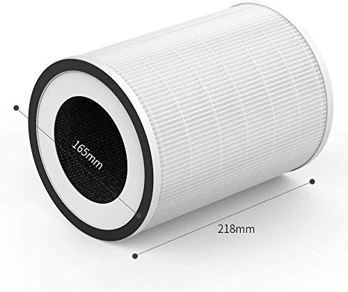 Afloia Original True HEPA H13 Filter, Compatible with KILO PLUS/KILO PRO/MIRO/MIRO PRO/KILO Air Purifier (ASIN: B09P8KBW5V/B0BK91RNY4/B08PCXJVFH/B0948XR4DC/B08YT4TNJD/B087PD8D25/B088FJ8YBJ)