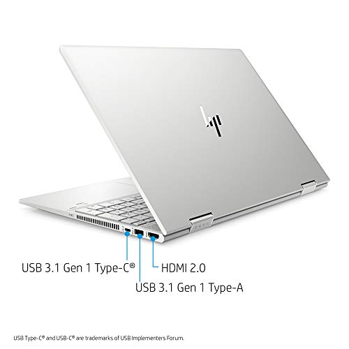 HP Envy x360 Convertible 2 in 1 Laptop 15.6" FHD IPS Touchscreen Intel Quad-Core i5-10210U(Beats i7-8550U) 16GB DDR4 1TB SSD Backlit Fingerprint B&O Webcam Win 10 + HDMI Cable