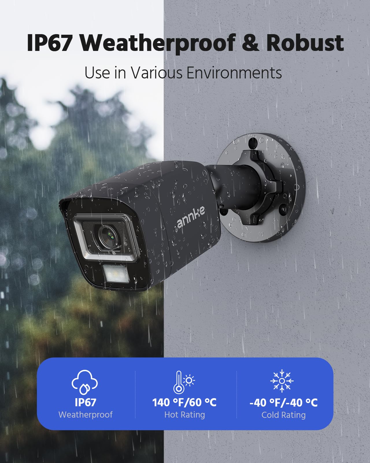 ANNKE 16 Channel Security Camera System HD-TVI 1080P Lite Video DVR and (12) 2.0MP Indoor/Outdoor Weatherproof Cameras, AI Human/Vehicle Detection, Night Vision,Remote Access, 2 TB Hard Drive