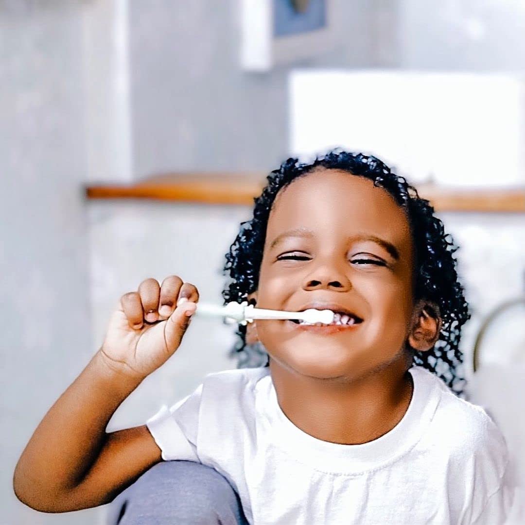 ANPEI ROARex Vegan Eco Friendly All Natural Kids Toothbrush Made from Plants – Sweet Baby Giraffe | 100% Biodegradable and Compostable | 1% for The Planet Product