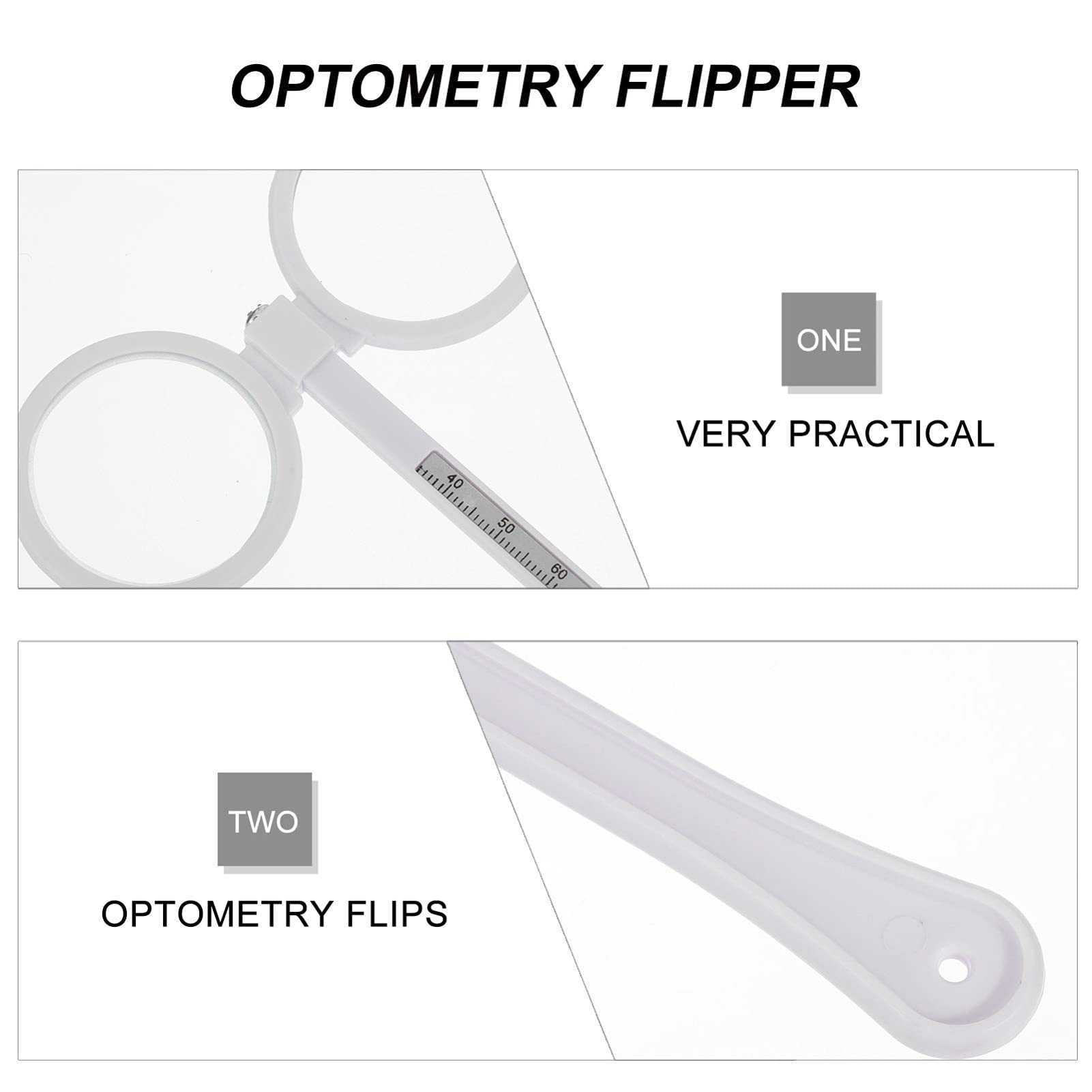 Baluue ±25 Optical Flipper Flip Trial Lens Confirmation Optometry Instrument