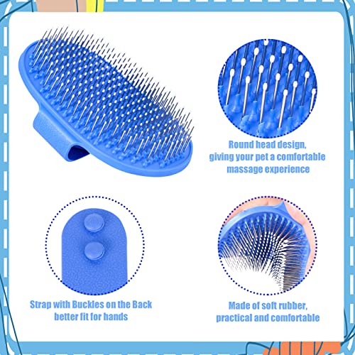 6-Piece Rabbit Grooming Kit, Small Animal Grooming Kit with Pet Hair Remover, Pet Nail Clipper, Flea Comb, Pet Shampoo Bath Brush for Rabbit, Hamster, Bunny, Guinea Pig