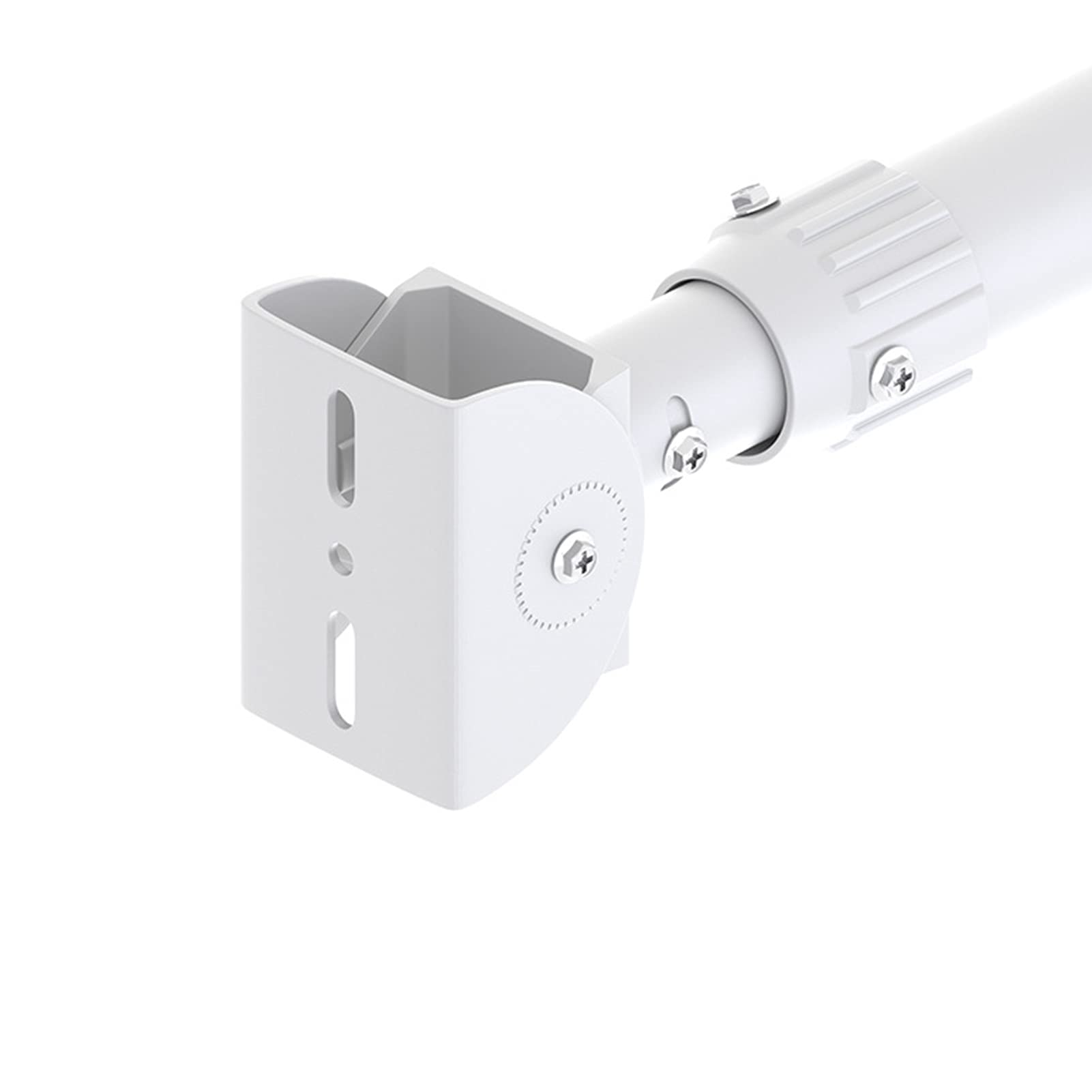 WiTi Extendable Mounting Pole for Security Surveillance Cameras,15.7-23.6 inch Adjustable Ceiling Mount Bracket for CCTV IP Camera,Solid Metal Powder Spray Coating