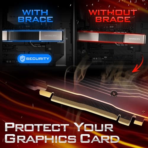 Antec GPU Support Bracket, Graphics Card GPU Brace Support Video Card Sag Holder Holster Bracket (Black)