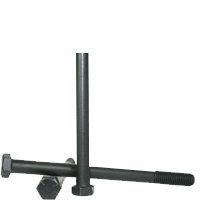 3/8"-24x9",(PT) Grade 8 Hex Head Cap Screw, Plain (INCH) (Quantity: 1) Size: 3/8"-24 | Length: 9" | | Partially Threaded