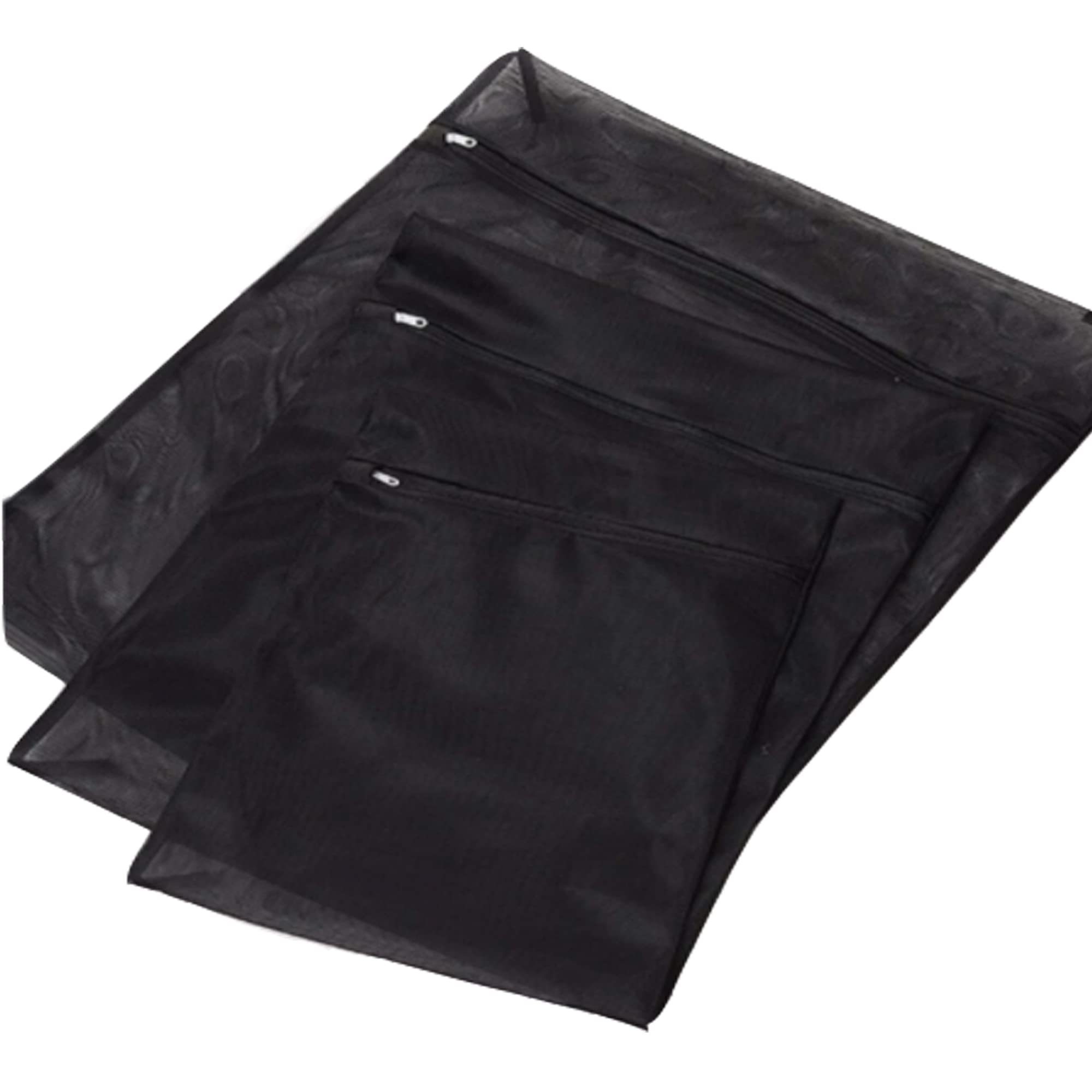 3x Laundry Washing Bag Wash Bag Mesh Net Zipped Lingerie Underwear Bra Clothes Wash Bag
