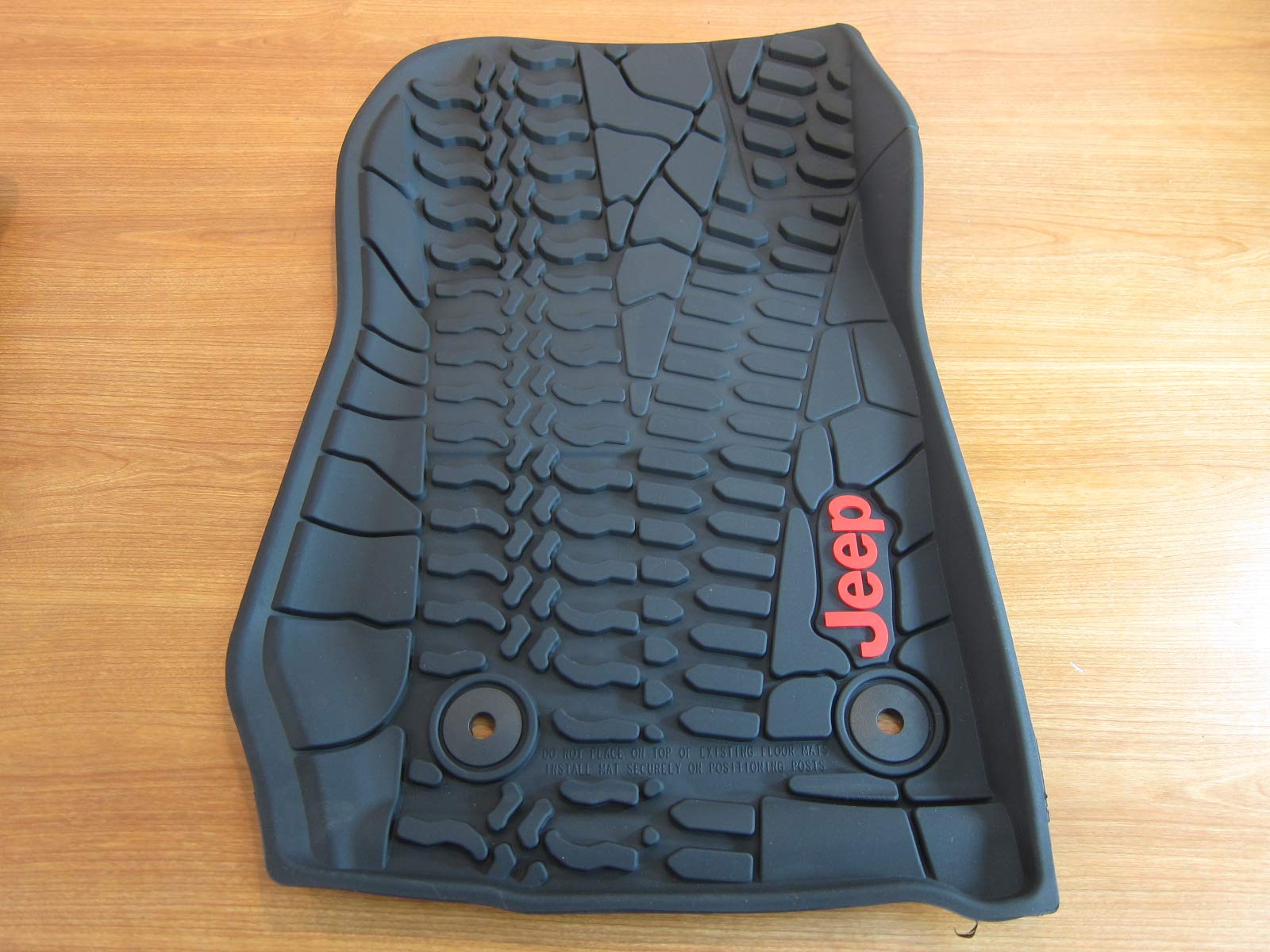 2014-2018 Jeep Wrangler JK Front High Wall All Weather Floor Mats New Mopar OEM