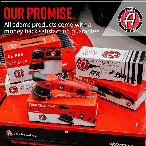 Adam's Polishes Swirl Killer 15mm Car Polisher - Buffer Polisher Dual Action Machine | Use W/Car Polish, Polishing Compound, or Car Scratch Remover | Detailing Car Wash Clay Bar Ceramic Coating