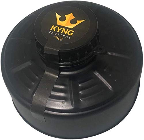 KYNG Tactical 40mm Mask Filter- Emergency Preparedness, Industrial Use, Painting, Welding Prep, Halloween Mask, Upgraded Premium Black 40mm Filter, Sealed