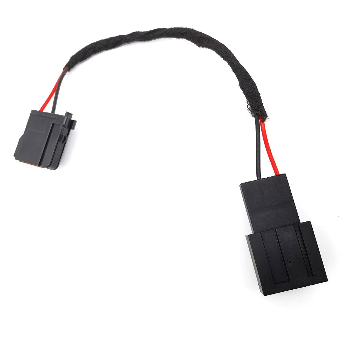 DEVMO Power Adapter Harness Compatible with 2015 Ford C-MAX Edge Expedition Explorer F-150 Fiesta Flex Transit SYNC 2 to SYNC 3 Support A-pple Carplay (GEN 1) USB Media Hub Black and Red