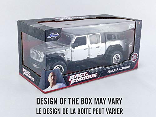 Fast & Furious F9 1:24 2020 Jeep Gladiator Die-cast Car, Toys for Kids and Adults