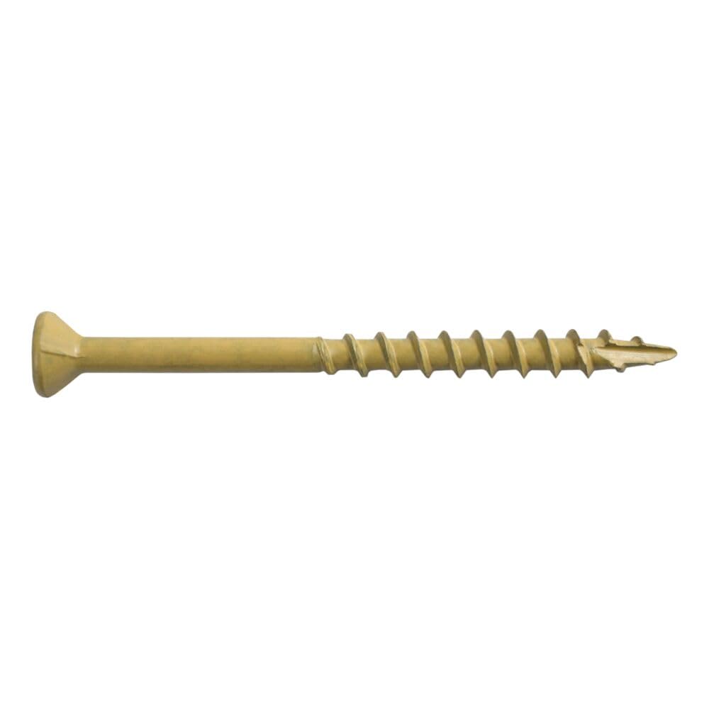 Primesource Building Products Inc Grip-Rite PrimeGuard Plus No. 9 S X 3 in. L Star Bugle Head Deck Screws 25 lb - Case of: 1