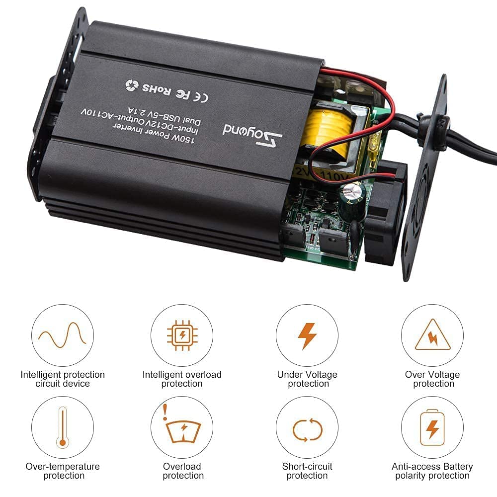 150W Car Power Inverter