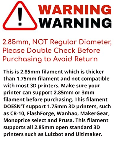 2.85mm(3mm) PETG Filament 2.85mm, 1kg Strong PETG Clear Filament - Polymaker PolyLite PETG 2.85mm Transparent 3D Printer Filament, Print with 2.85mm Openning 3D Printers Only