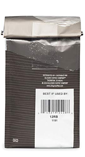 Allegro Coffee Rainforest Blend Whole Bean Coffee, 12 oz
