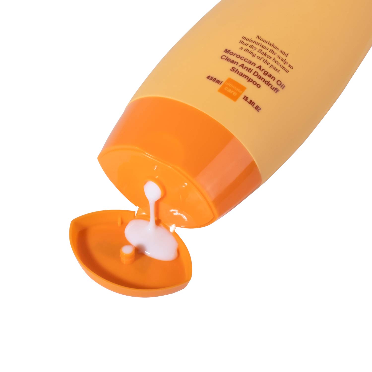 ARGANMIDAS Anti-Dandruff Moisturizing Shampoo for Dry, Flaky and Itchy Scalp - Treats and Prevents Dandruff for Women and Men, 15.3 Fl Oz