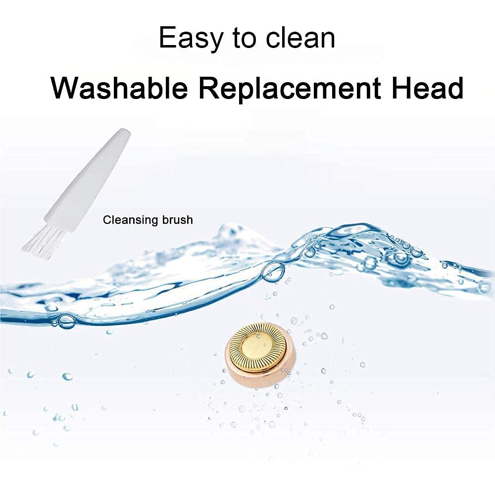 Compatible for Finishing Facial finishing replacement head, ladies razor razor replacement,