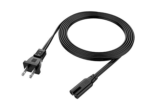 AMSK POWER 2-Prong 6 Ft 6 Feet Ac Cord Wall for HP DESKJET Printer 3054 3055A 3056 3510 3511 3512 4135 6620