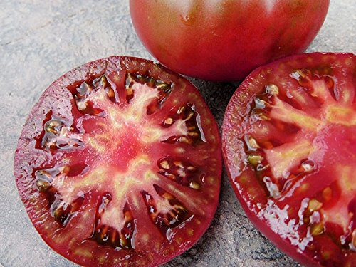 30+ Giant Black Krim Tomato Seeds, Heirloom Non-GMO, Low Acid, Indeterminate, Open-Pollinated, Sweet, Super Delicious, from USA