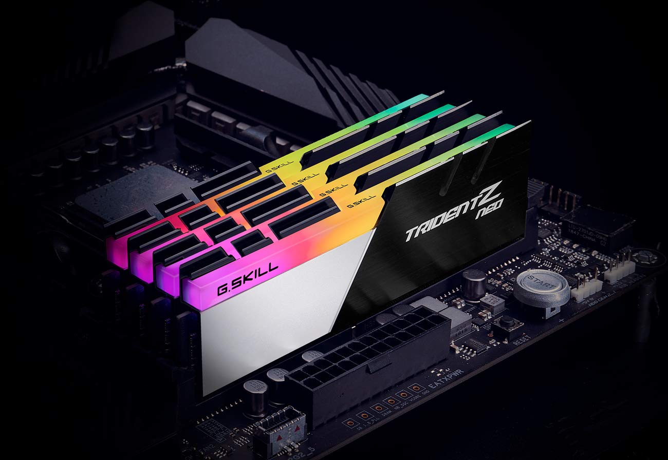 64GB G.Skill Trident Z NEO RGB DDR4 3600MHz PC4-28800 CL14 Quad Channel Kit (4X 16GB)