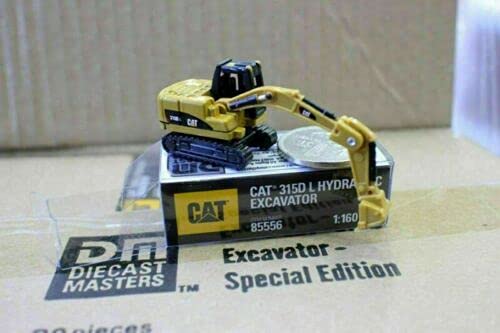 3X 1:160 N Scale Miniature Excavator Engineering Vehicle Diecast Mini Truck Model Exquisite