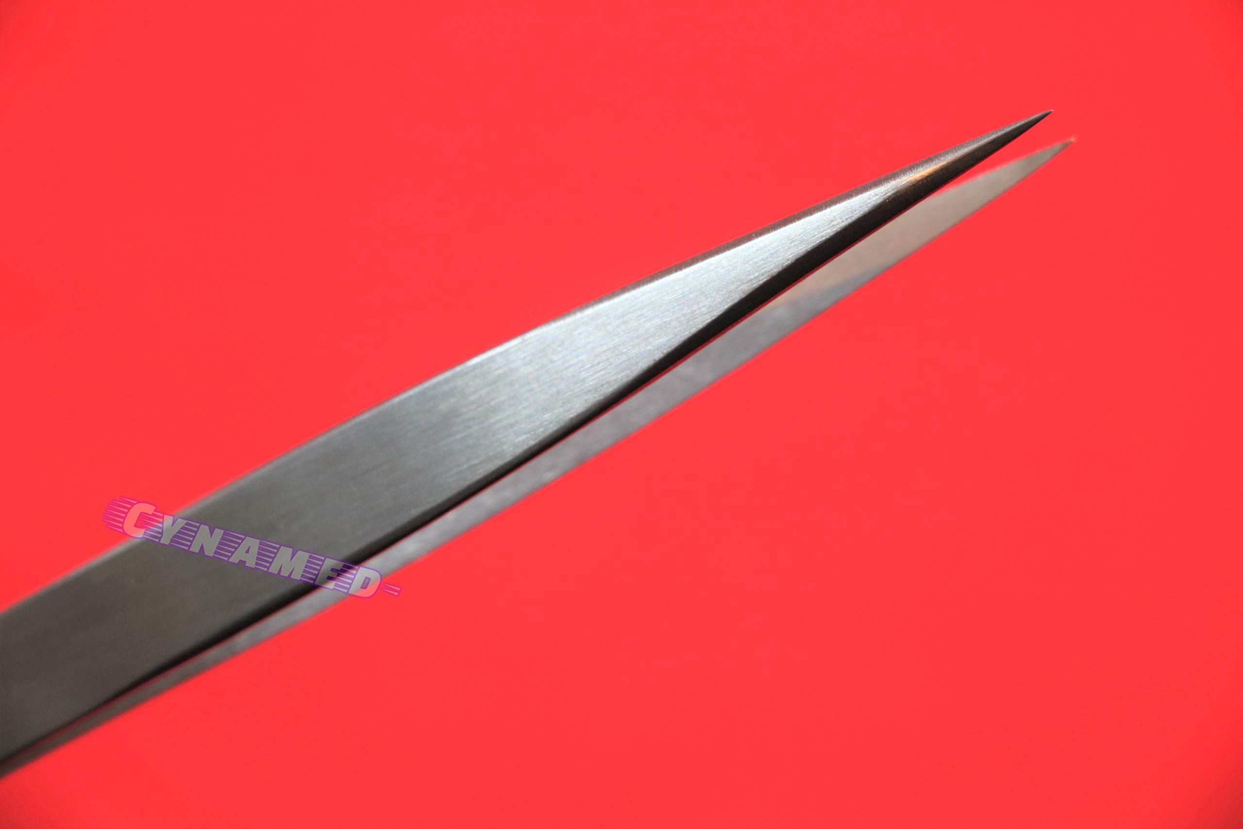 3 Pieces Fine Tip Jewelry Tweezer Forceps Precision Tweezers High Grade Stainless Repair Tool Cynamed