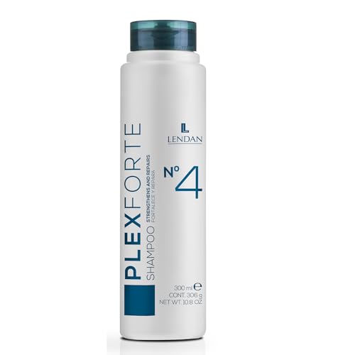 Lendan - Repair Shampoo - Plex Forte NĀŗ4 Shampoo - 300 ml - Repairs and Strengthens Hair - Deep Cleanses - Normalizes Hair pH - Anti-Frizz - Deep Hair Hydration