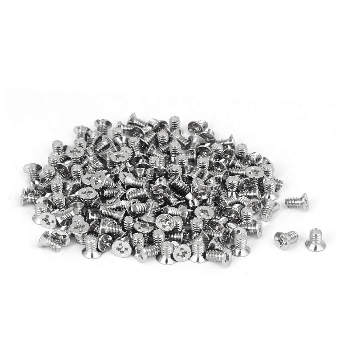 New Lon0167 Computer PC Featured Case 3.5" HDD reliable efficacy Flat Phillips Head Hard Drive Screw 6#-32 UNC 200pcs(id:368 51 66 7f7)