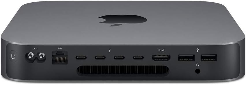 Apple Mac Mini (Late 2018) 3.6GHz Quad-Core Intel Core i3 Processor, 32GB RAM, 128GB SSD - Space Gray (Renewed)