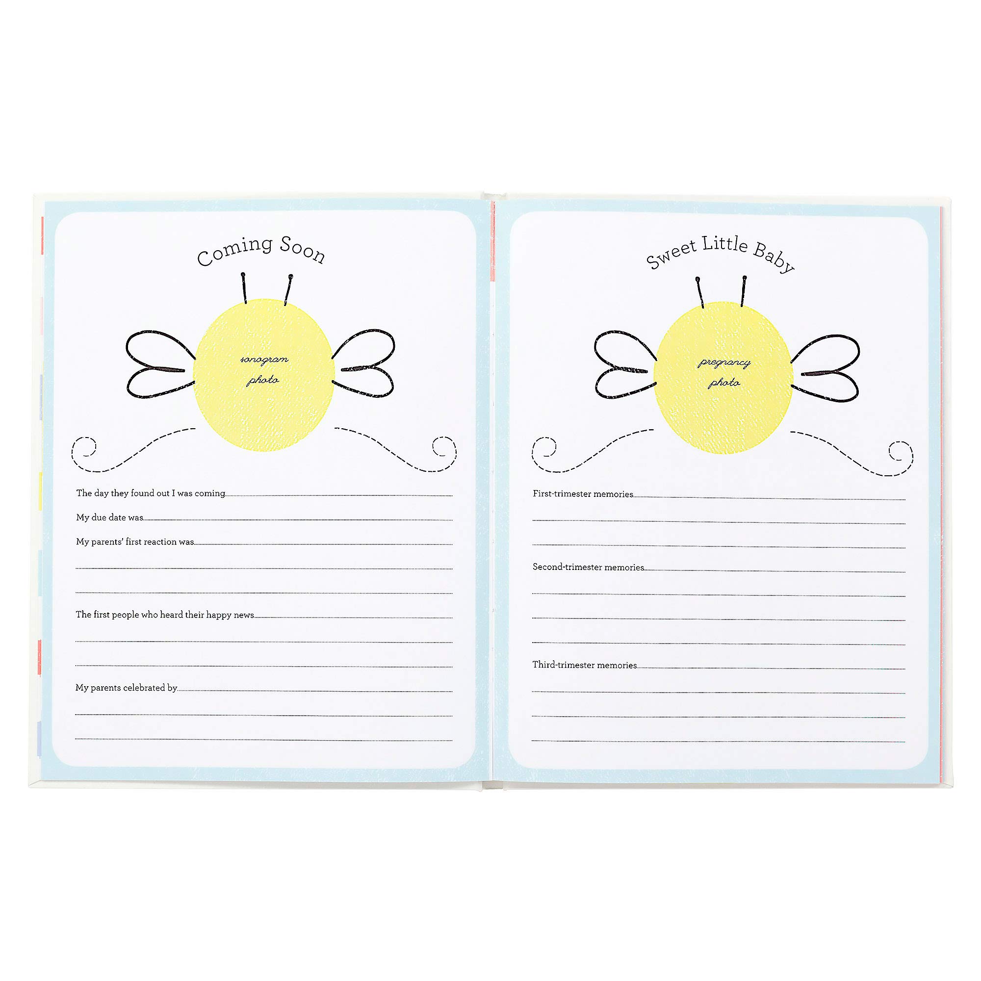 C.R. Gibson B248-22583 Baby Book with Gift Box, "Hello Baby" Gender Neutral, 8.75'' W x 11.25'' H
