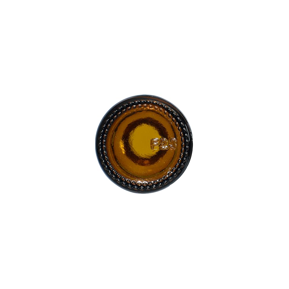GlassBottleOutlet (Pack of 108) 1 oz. Amber Boston Round with Black Fine-Mist Sprayer