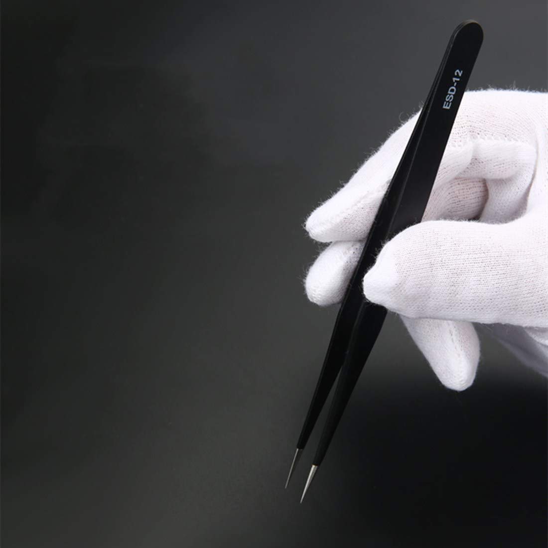 6PCS - YURROAD Multifunctional Stainless Tweezers Kit Quilling Tools for Artwork