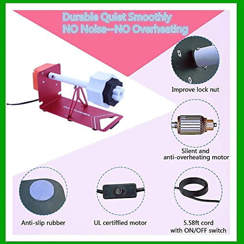 AFW Cup Turner,Tumbler Spineer Turner,Cup Spinner,Epoxy Cup Turner Supplies Crafts,with Epoxy Resin kit for Beginner