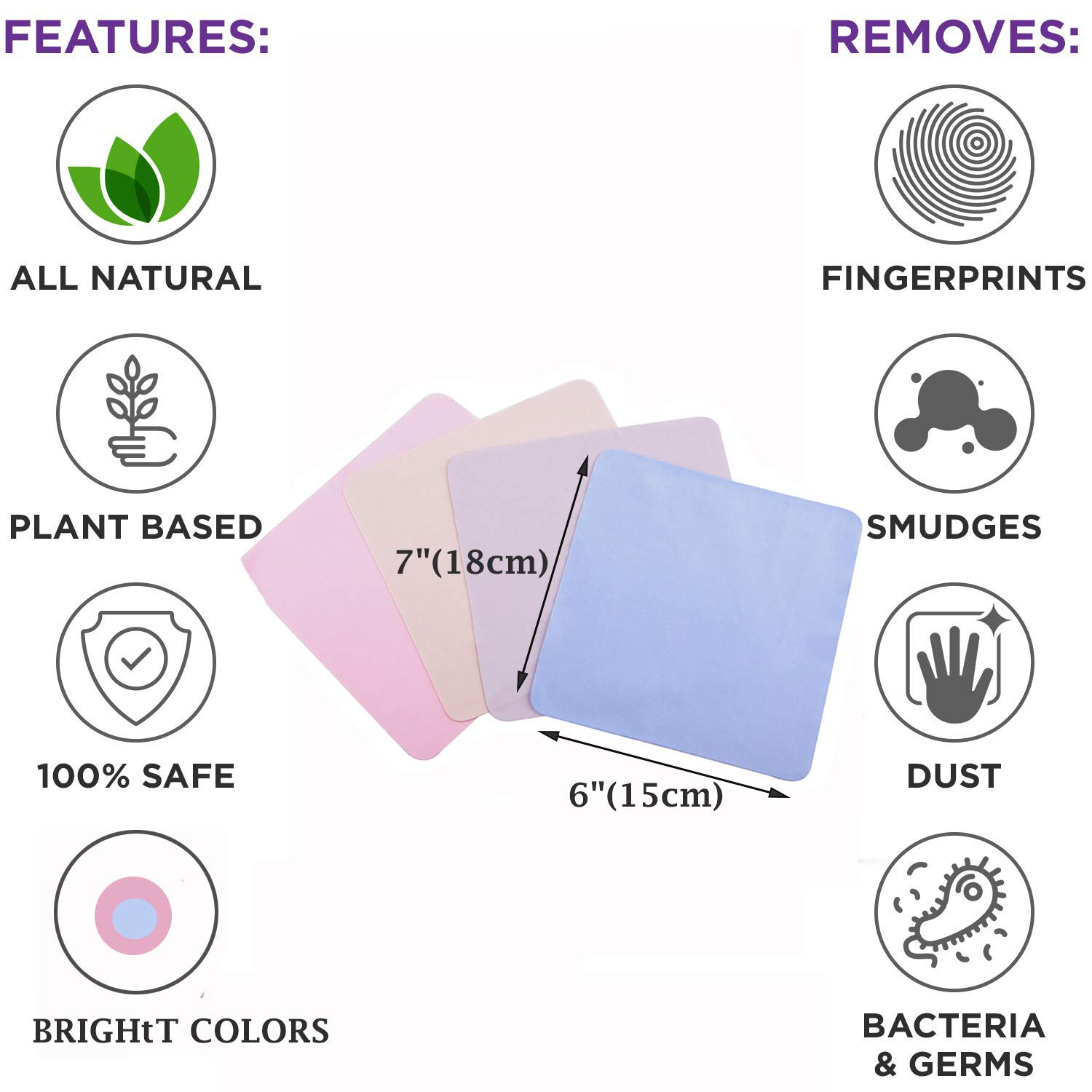 Small Anti Static ESD Safe Cleaning Dust Brush Kit for Phone Computer Keyboard Laptop Screen Camera Lens,ESD Precision Plastic Tweezers Set,Microfiber Cleaning Cloths,Air Blow Cleaner