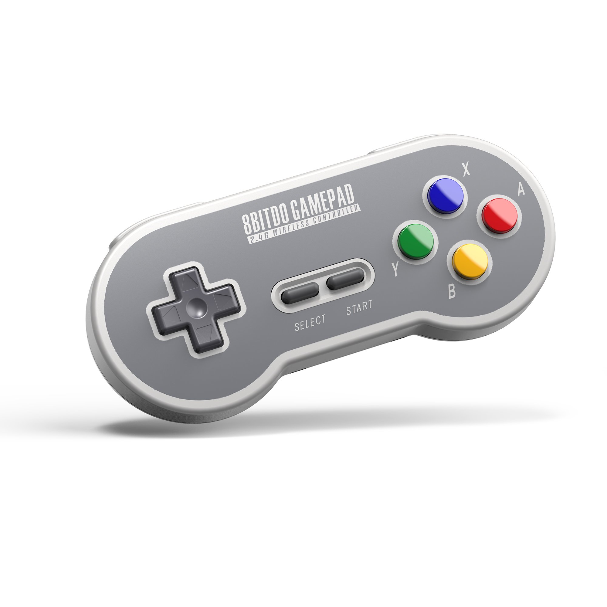 8Bitdo SN30 2.4G Wireless Gamepad for Original SNES/SFC (SF Edition) - Super NES for PC