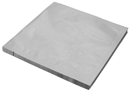50 Pack Of Mylar 8x8" Quart Size Bags