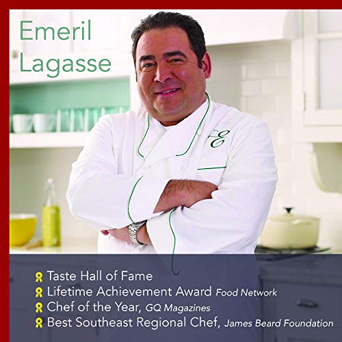 Emeril Lagasse Best Stainless Steel Steak Knife Set - 4.5β (Large Hallow Handles) - Serrated Steak Knife Set Kitchen Dinner Knifes Without Block (8-Piece)