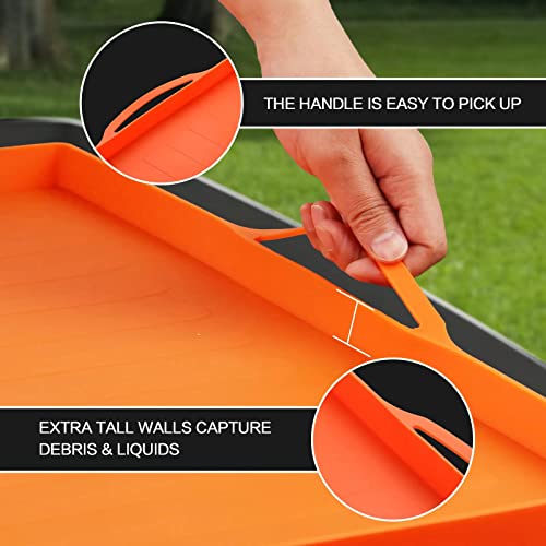 36" Silicone Griddle mat Cover for Blackstone Griddle, Food Grade Silicone Griddle mat Cover - Protect Your Griddle from Rodents, Insects, Leaves and Rust-All Season BBQ Grill Protective Cover
