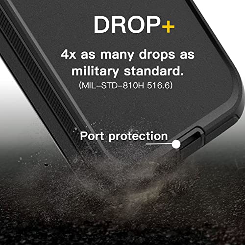 AICase Compatible with iPhone 12/Compatible with iPhone 12 Pro Case (2020) 6.1-Inch, Drop Protection Rugged Heavy Duty Case, Shockproof/Drop/Dust Proof 3-Layer Protective Tough Durable Cover