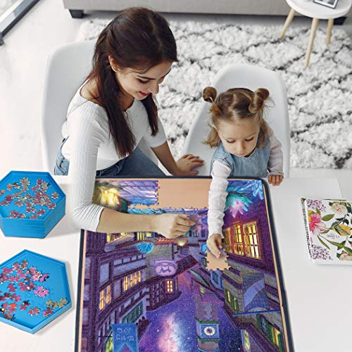 Becko US Puzzles for Adults 1000 Piece Puzzle for Adults Jigsaw Puzzles 1000 Pieces for Adults and Kids (Silent Alley)