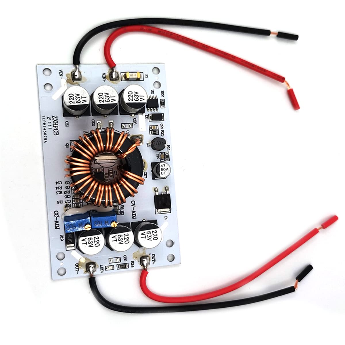 DEVMO 600W Constant Current Boost Converter DC to DC 10V-60V to 12-60V Output Step-up Transformer Module Power Supply Driver Max 10A